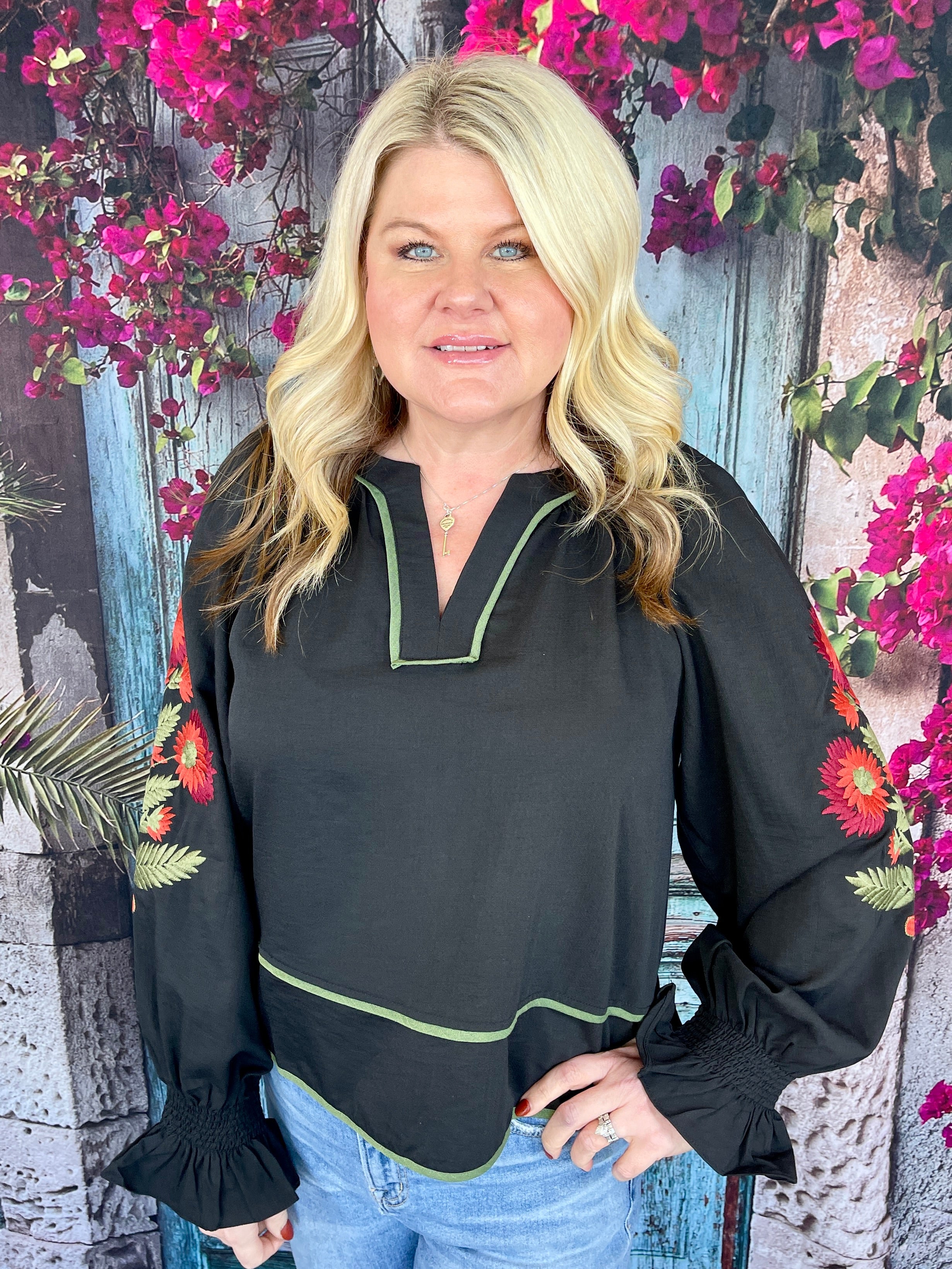 Cece Top - Black – Silver Bee Boutique